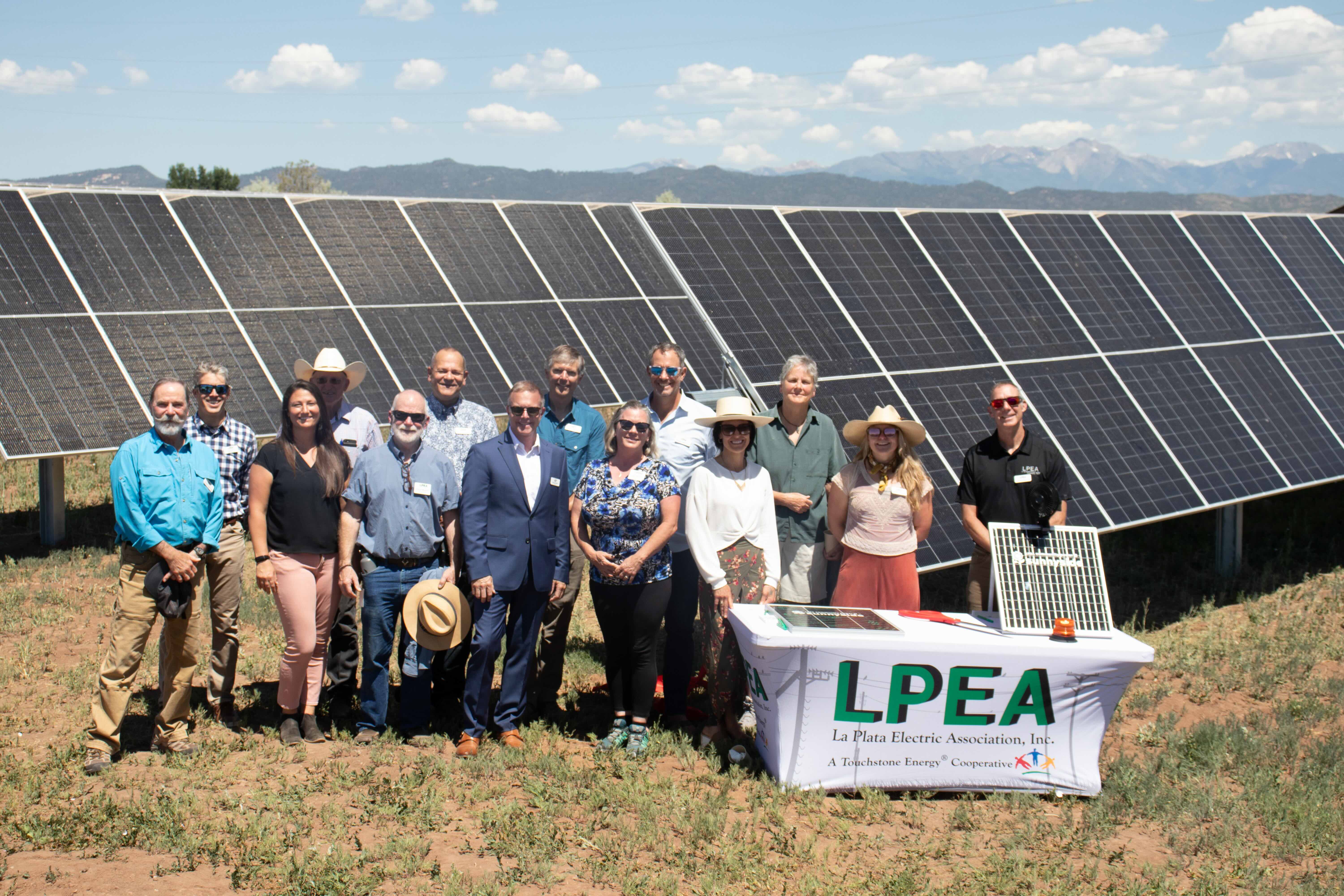 Ribbon Cutting Marks Launch of LPEA’s Sunnyside Community Solar Program | La Plata Electric ...